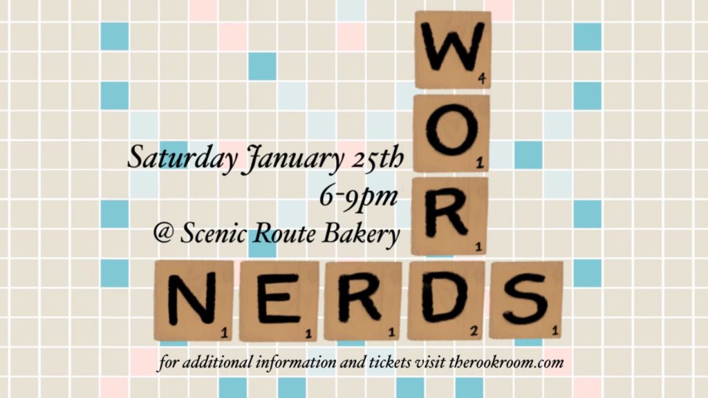 Word Nerds Game Night + Confluence Beer Tasting | The Rook Room Des ...